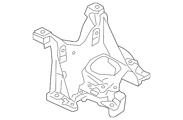 80A-399-296-K - Side Mount Bracket 2018 Audi | Audi OEM Parts