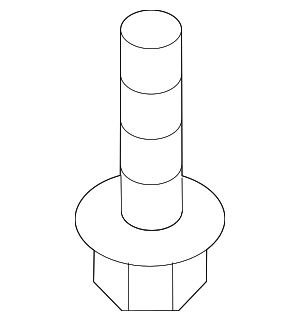 2013-2024 Audi Engine Cradle Mount Bolt WHT-005-372 | Audi USA Parts