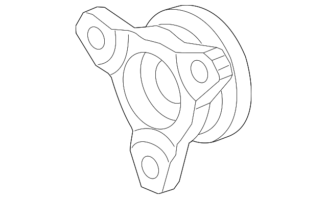 2013-2019 Cadillac Rear Wheel Half-Shaft Flange 22772323 ...