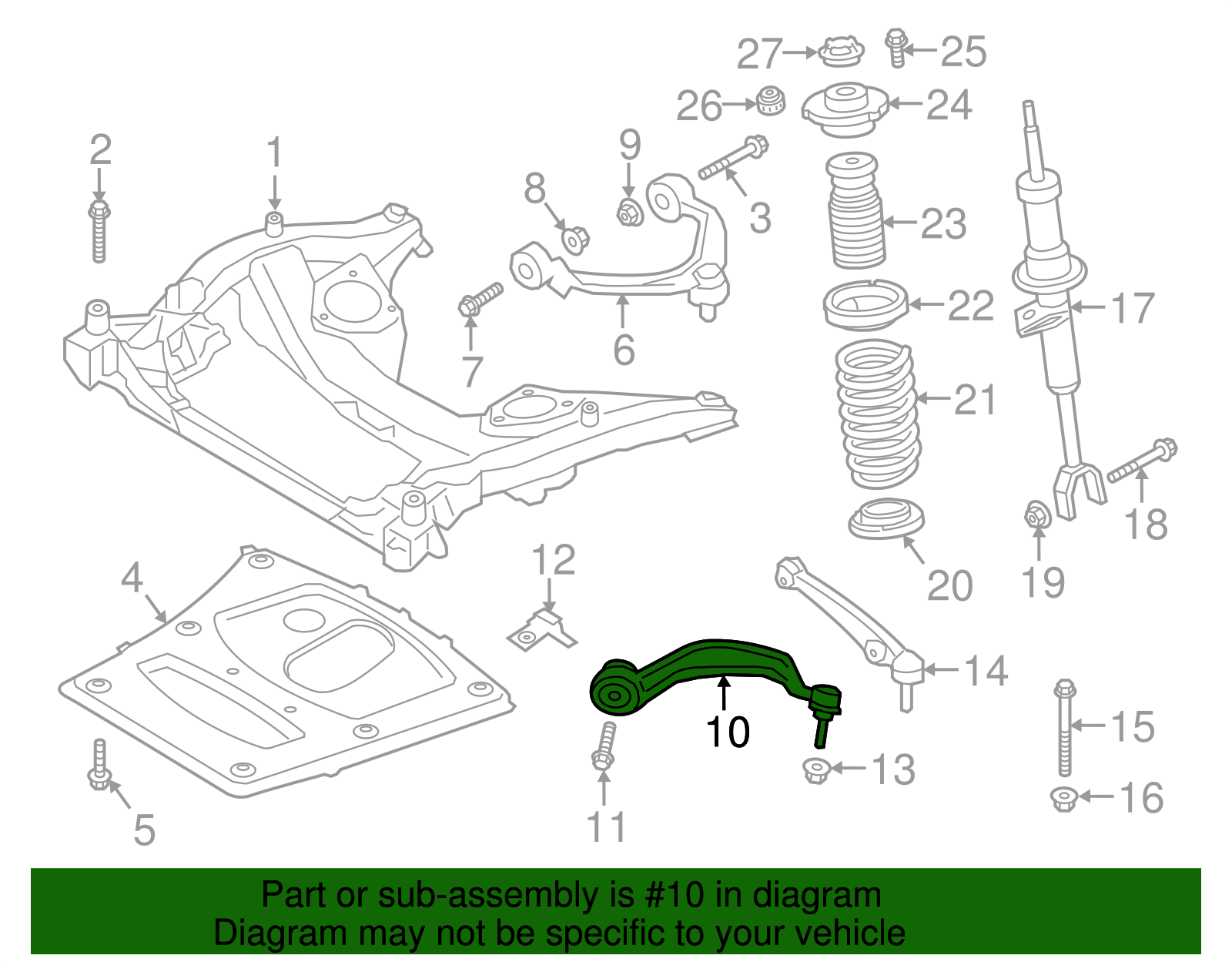 Genuine BMW 31-12-6-775-972 | Ft Lower Control Arm | FREE Shipping on ...