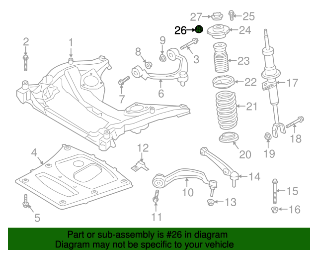 Genuine BMW 34-33-9-806-226 | Nut, Self-Locking - M14X1.5-05 ZNS3 ...