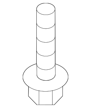 33326768354 - 2009-2019 BMW Vertical Support Bolt (33-32-6-768-354 ...
