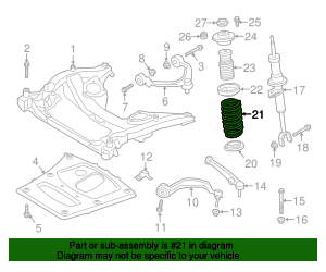 2011-2016 BMW Coil Spring 31-33-6-794-636 | BMWPartsDirect.com