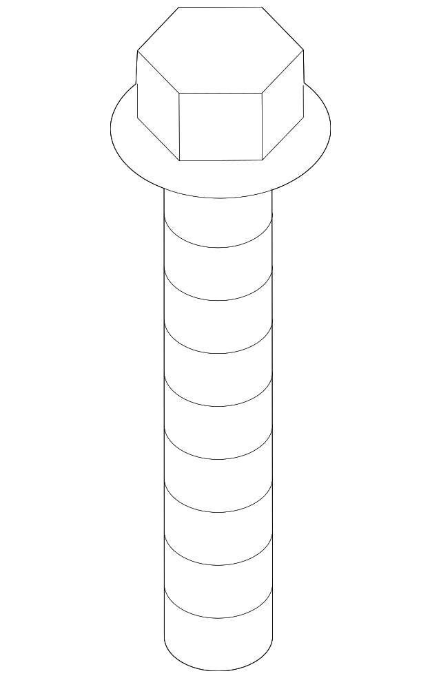 31106770256 - 2009-2025 BMW Engine Cradle Front Bolt (31-10-6-770-256 ...