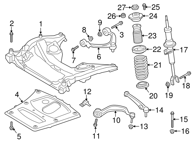37-11-6-796-855 - Strut - 2011-2016 BMW | Buy BMW Parts Now