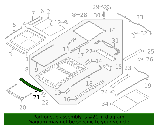 Genuine OEM Ford Part - Front Trim FT4Z-5851916-A | Genuine OEM Ford ...