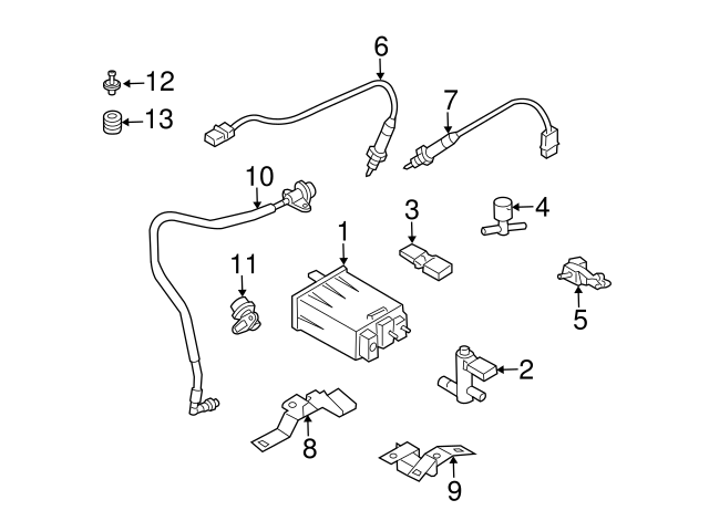 2003-2007 Nissan 350Z Oxygen Sensor 226A1-AM601 | My Nissan Part