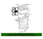 2020-2025 GM Battery Hold Down Retainer 84496064 GM | GMPartsDirect.com