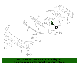 2019-2021 Mercedes-Benz Air Duct Bracket 463-880-72-02 | MB OEM Parts