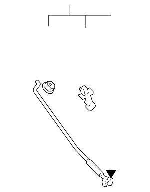 2010-2015 Toyota Support Rod 53440-47031 | Toyota Parts Center