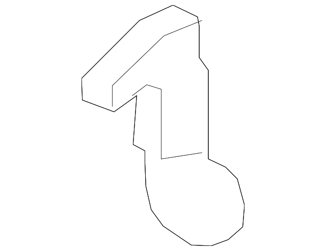 53557-47010 - Hood Safety Catch - 2010-2015 Toyota | OEM Genuine Toyota ...