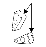 2010-2017 GM Vent Valve Lever 13263335 | GMPartsDirect.com