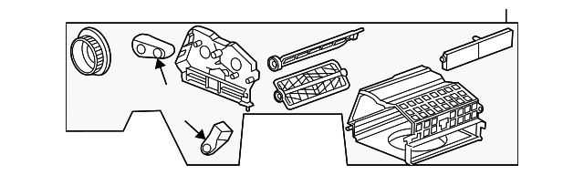 2010-2017 GM HVAC Air Inlet Housing 23187882 GM | GMPartsDirect.com