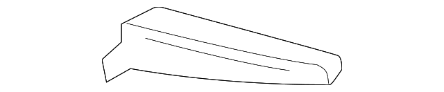 2014-2019 Cadillac CTS Passenger Side Front Bumper Fascia Guide ...