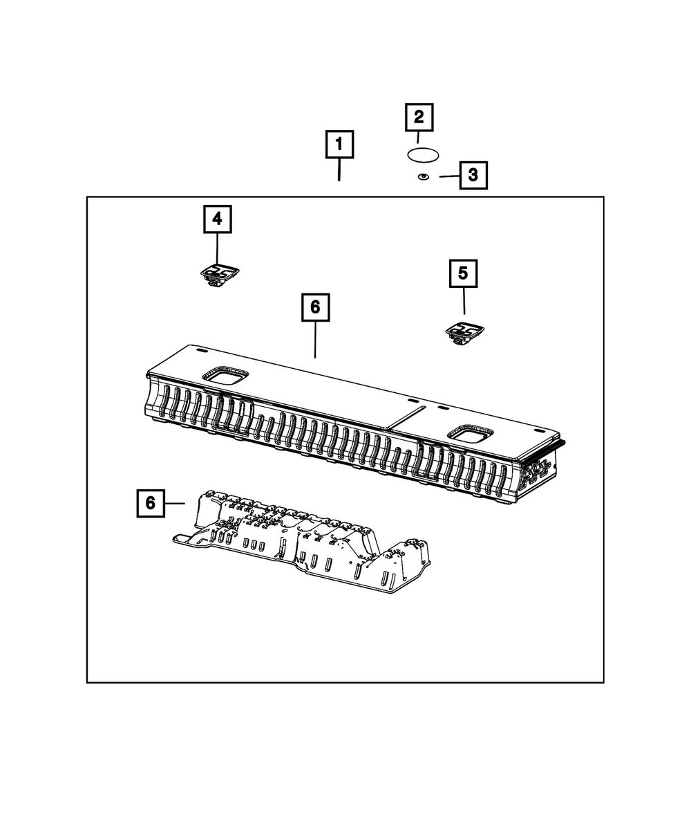 2025 Ram Storage Bin 7LN901DMAA | Mopar eStore