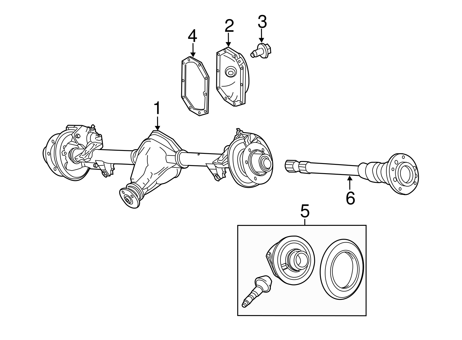 906-350-24-23 - Differential Assembly 2010-2013 Mercedes-Benz ...