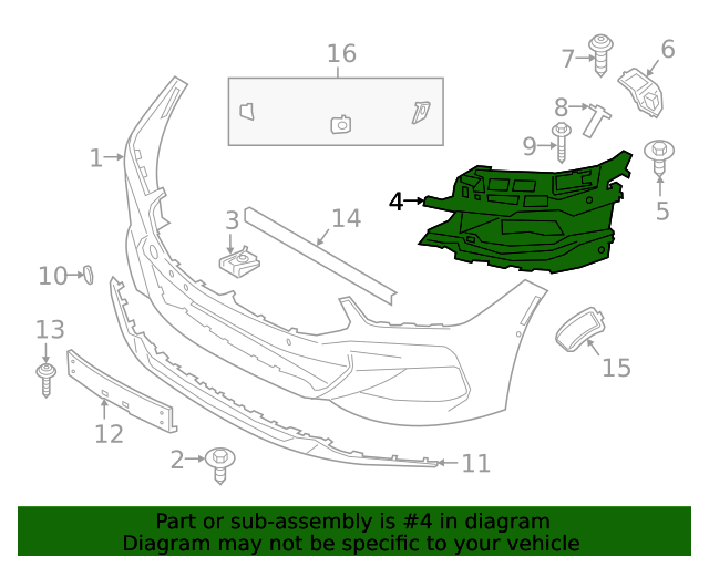 51118074787 - 2019-2024 BMW Insert Panel (51-11-8-074-787) | BMW of ...