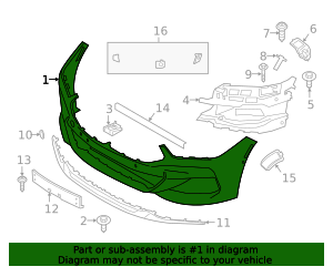 Genuine BMW 51-11-8-081-188 | Bumper Cover | FREE Shipping on Most ...