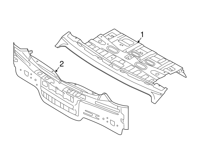 2018-2022 Hyundai Accent Rear Body Panel 69100-J0000 | OEM Parts Online