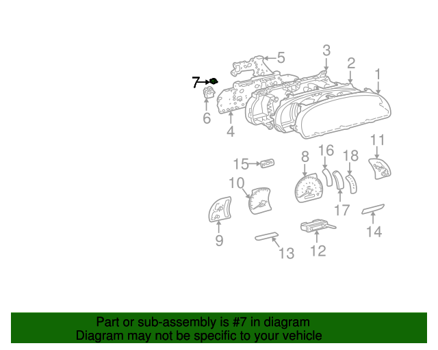 83120-60020 - Bulb 1999-2004 Toyota | Group 1 Auto Parts