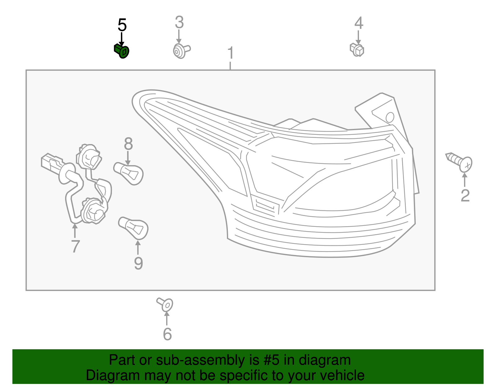 2004-2024 Mitsubishi Combo Lamp Assembly Grommet MU000368 | Mitsubishi ...