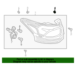 2003-2024 Mitsubishi Combo Lamp Assembly Grommet MU000283 | Mitsubishi ...