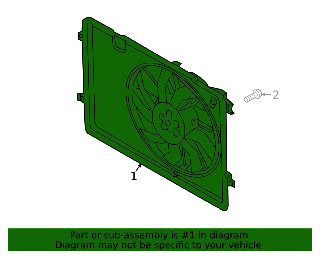 64101-S9000 - Radiator Support 2020-2022 Kia Telluride | Kia.Parts Store