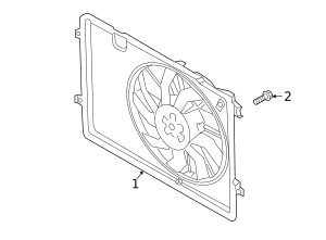 64101-S9000 - Radiator Support 2020-2022 Kia Telluride | Kia.Parts Store