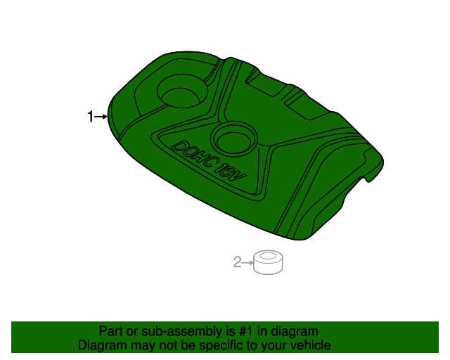 Genuine Engine Cover for 2011-2020 Hyundai | Part# 29240-2E000 ...