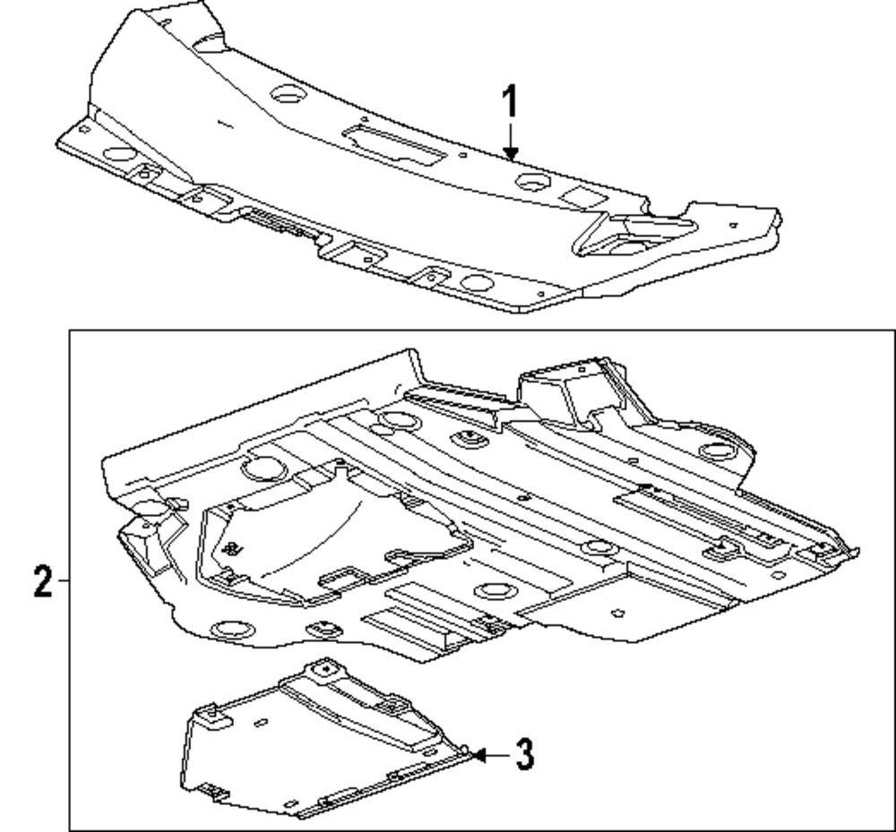 2024-2025 GM Under Cover 85522068 | GM Parts Center
