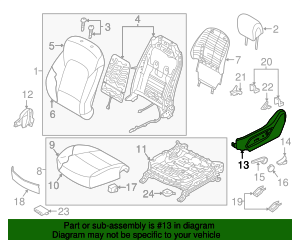 2013-2019 Hyundai Outer Cover 88191-B8100-NBC | OEM Parts Online