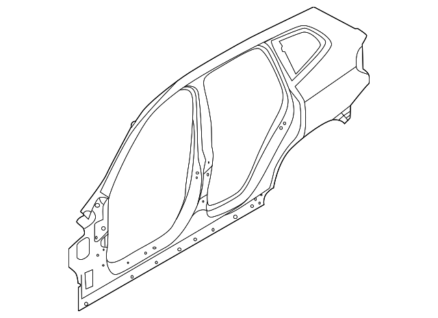 41007494001 - 2018-2024 BMW X3 Uniside Assembly (41-00-7-494-001) | BMW ...