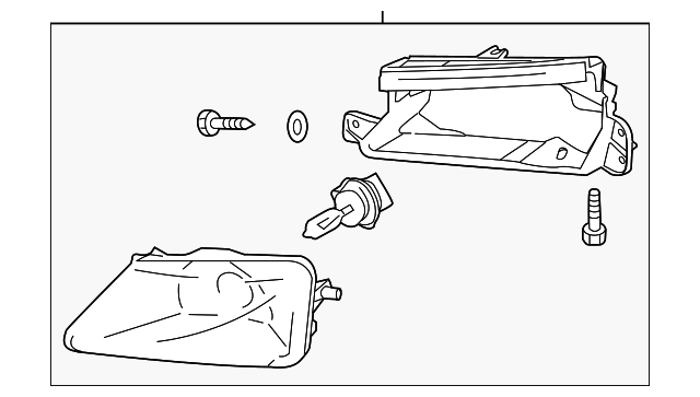 2009-2011 Mazda RX-8 Fog Lamp Assembly FF14-51-680A | Mazda-Parts