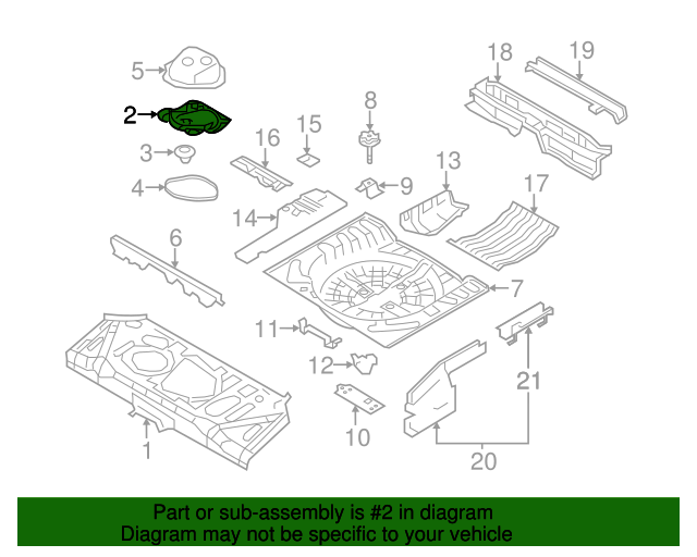 2009-2017 Nissan Inspection Cover G4848-1FCMA | Nissan Parts Plus