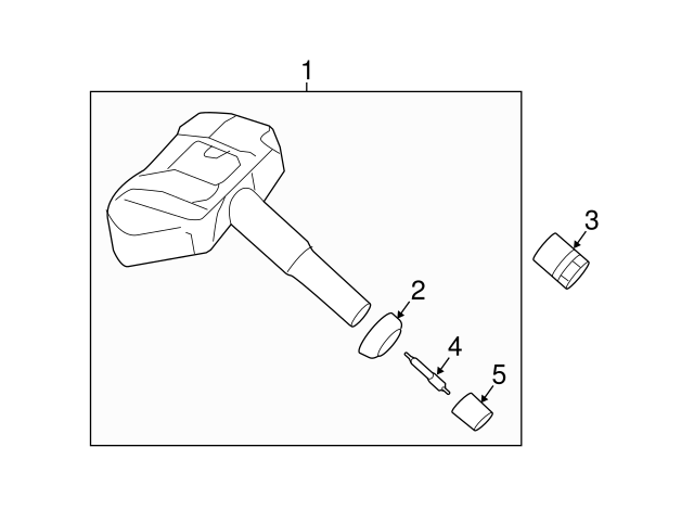 2017-2020 Infiniti Q60 TPMS Sensor Valve 40704-3AN0A | Infiniti of ...