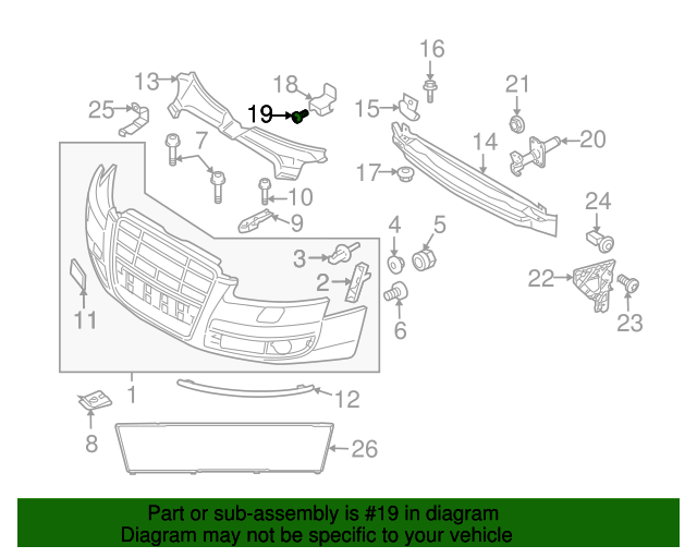 2009-2017 Volkswagen Auxiliary Pump Bolt N-101-244-08 | QuirkParts