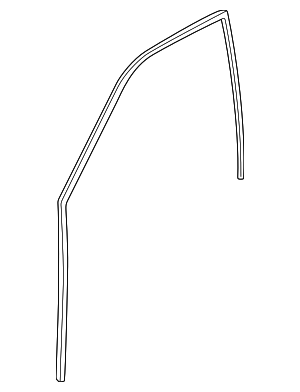 Genuine Run Channel for 1999-2009 Saab 9-5 | Part# 5364385 | Over 30% ...