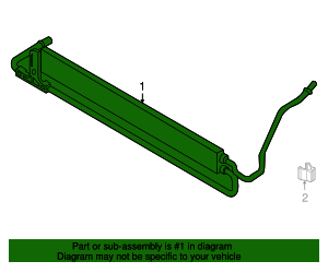 17217559964 - 2002-2008 BMW Power Steering Oil Cooler (17-21-7-559-964 ...