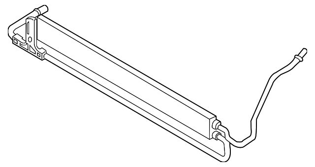 17217559964 - 2002-2008 BMW Power Steering Oil Cooler (17-21-7-559-964 ...