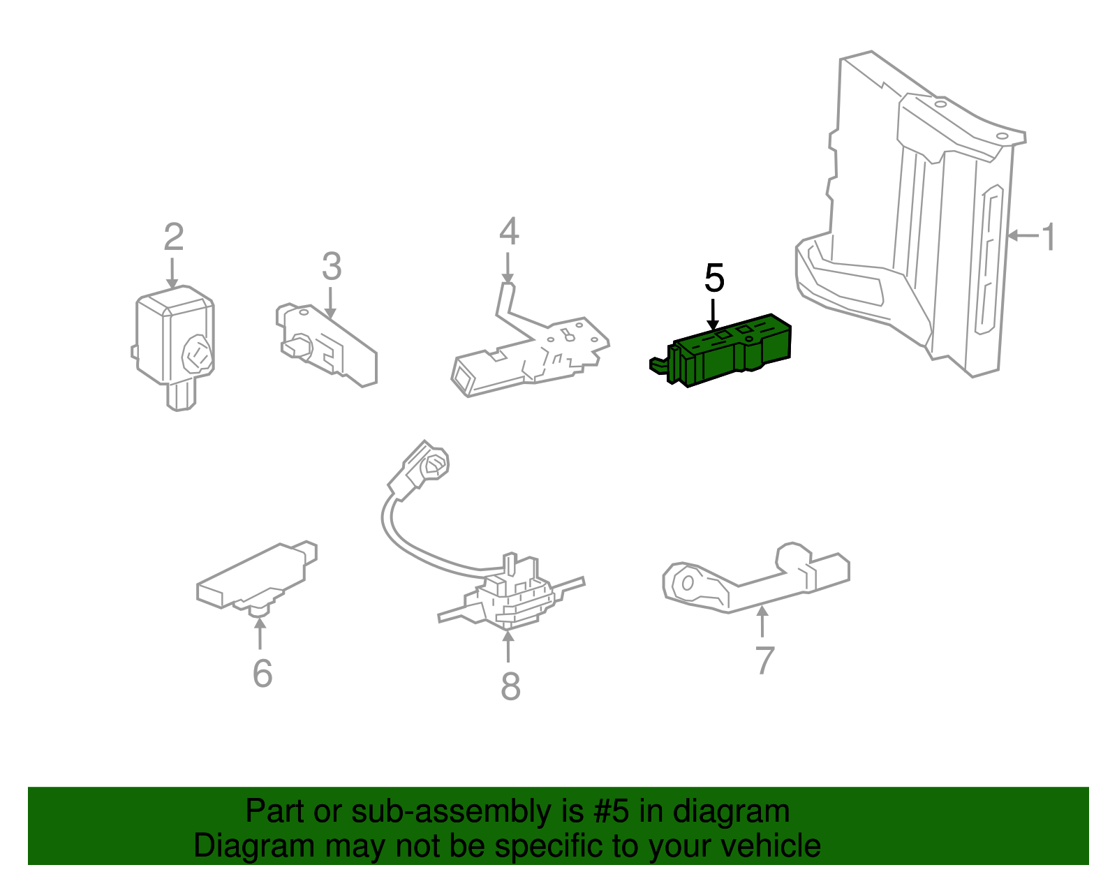 899A0-50010 - High-Quality Antenna for 2018-2024 Lexus | AutoNation Parts
