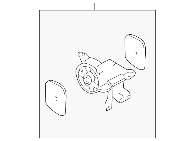2003-2006 Hyundai Santa Fe Trans Mount Bracket 21830-26810 | OEM Parts ...