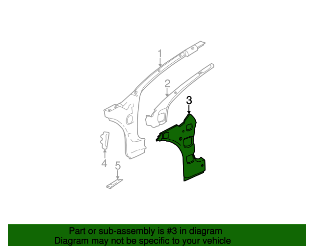 2006-2016 Chevrolet Lower Reinforced 89025199 | GMPartsDirect.com