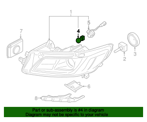 Genuine OEM Ford Part - Signal Lamp Bulb FB5Z-13466-AA | Genuine OEM ...