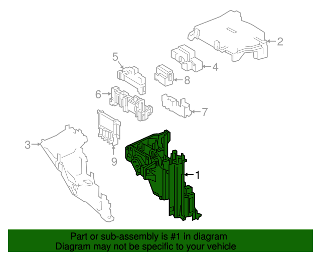2018-2021 Lexus Relay Box 82666-50770 | OEM Parts Online