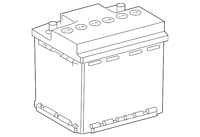 00544-H4052-470 - Battery - 2019-2024 Toyota | OEM Genuine Toyota Parts