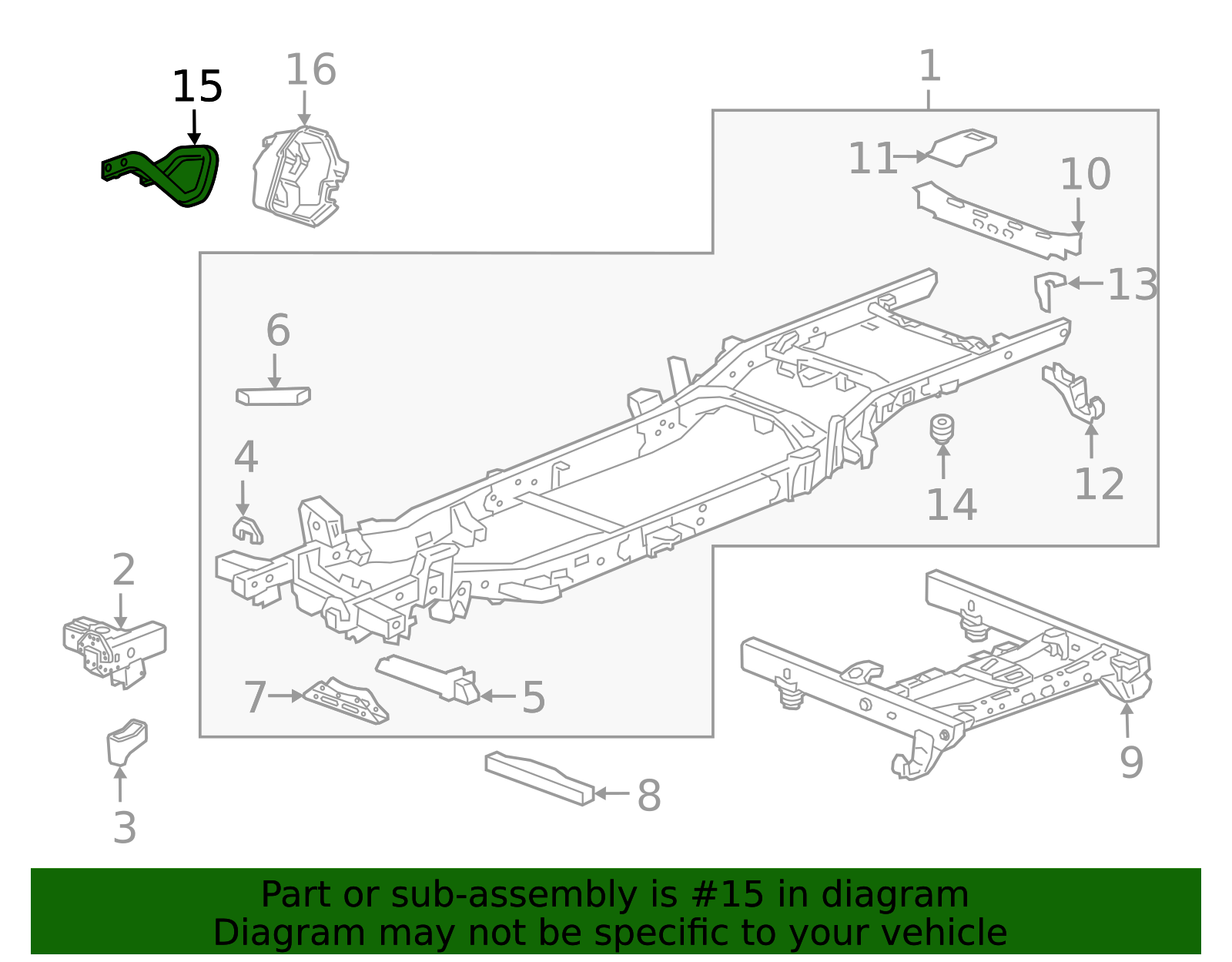 2019-2022 GMC Front Tow Hook 84338715 GM | GMPartsDirect.com