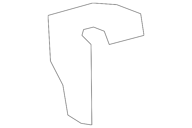 2019-2025 GM Driver Side Body Rear Mount Bracket 84505636 GM ...