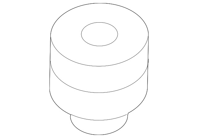 2019-2025 GM Leaf Spring Bumper 84030756 GM | GMPartsDirect.com