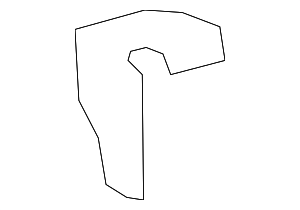 2019-2025 GM Driver Side Body Rear Mount Bracket 84505636 GM ...