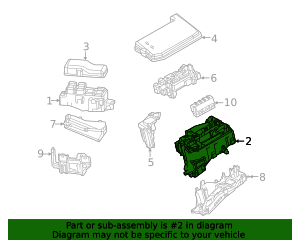 82741-62010 - Relay Box - 2016-2020 Toyota Mirai | OEM Genuine Toyota Parts